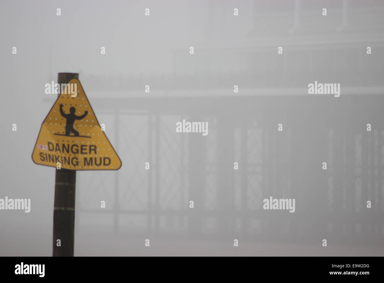 Danger Sinking Mud Stock Photo - Alamy