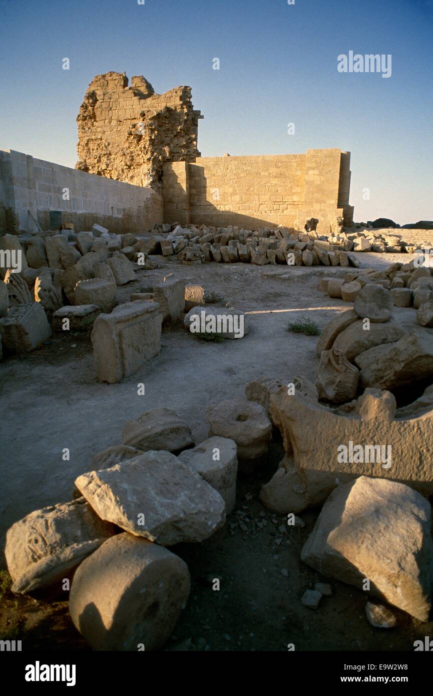The ancient 3rd century BC pre-Christian temple complex of Hatra in NW ...