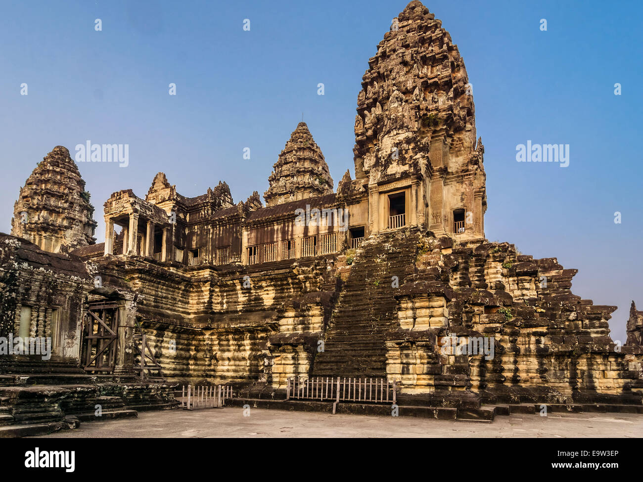 Angkor Wat was first a Hindu,then subsequently,a Buddhist temple ...