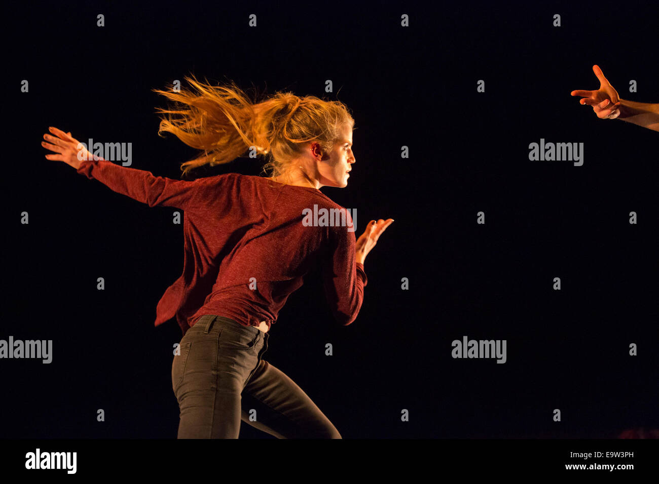 Rambert dance company present evening hi-res stock photography and ...