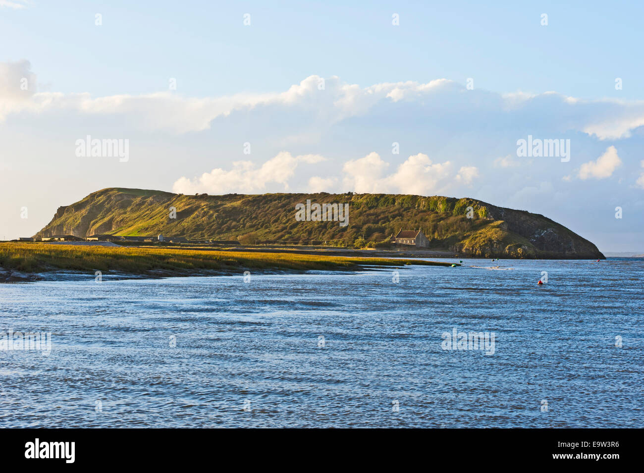Beach at Uphill looking towards Brean Down, Weston-Super-Mare, North ...