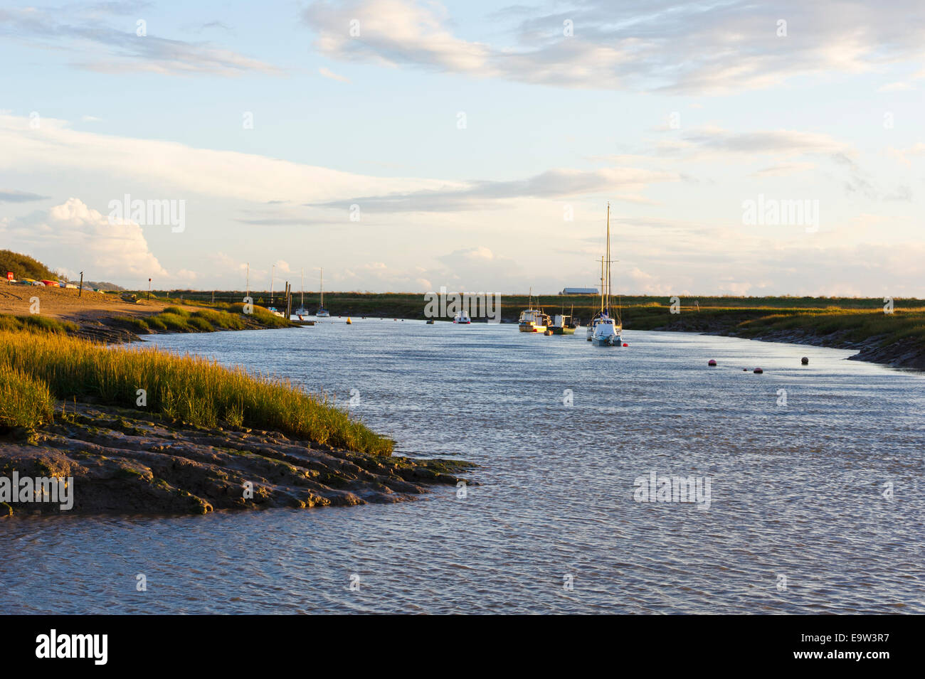 Beach at Uphill, Weston-Super-Mare, North Somerset, England Stock Photo ...