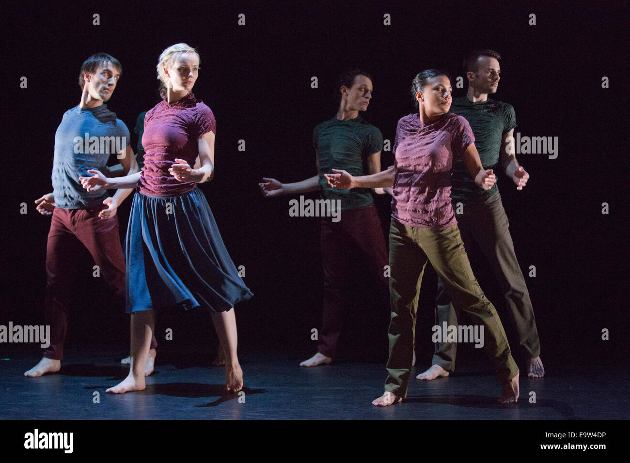 Rambert Dance Company present an "Evening of new Choreography", Lilian ...
