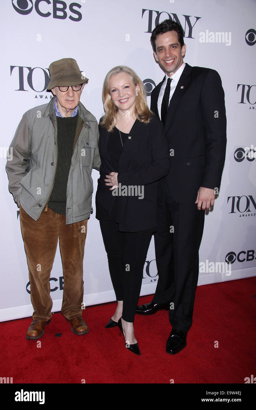 Meet the 2014 Tony Nominees press junket held at the Diamond Horseshoe ...