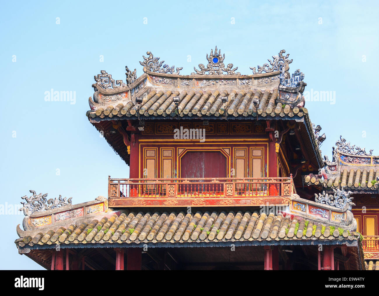 Noon gate at hue citadel hi-res stock photography and images - Alamy