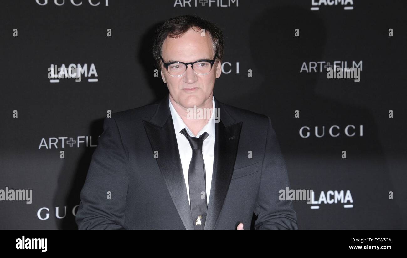 Los Angeles, CA, USA. 1st Nov, 2014. Quentin Tarantino at arrivals for ...