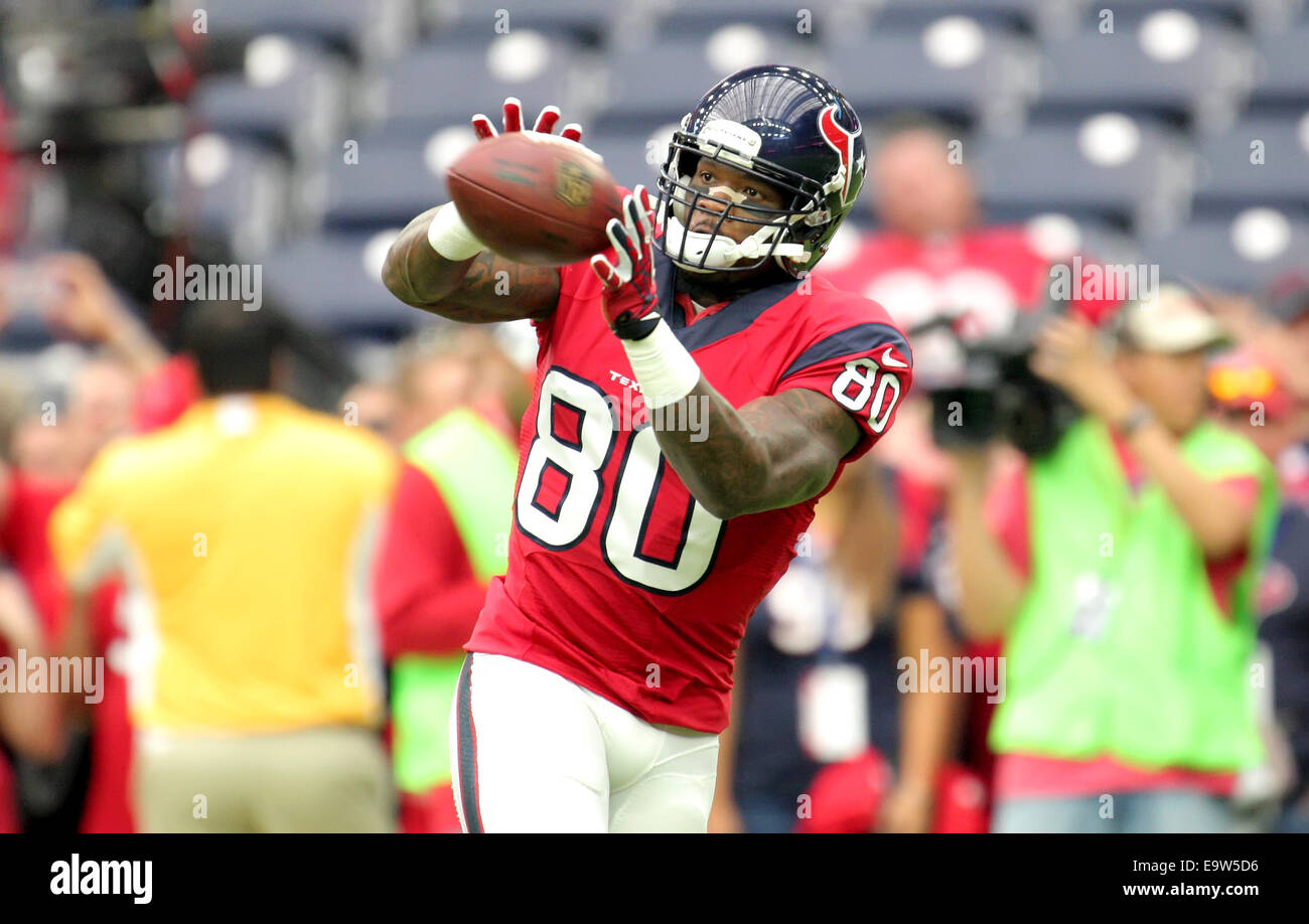Houston, Texas, USA. 2nd November, 2014. Houston Texans wide receiver ...