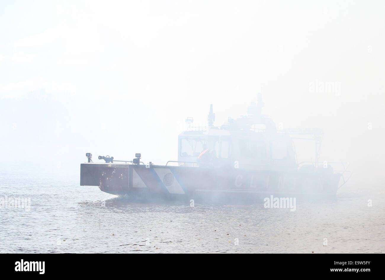 Clinton, IOWA, USA. 31st Oct, 2014. The Clinton Fire Department ...