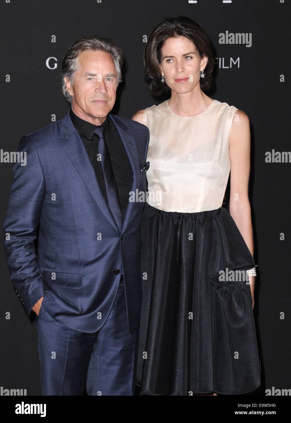 Los Angeles, CA, USA. 1st Nov, 2014. Don Johnson, Kelley Phleger at ...