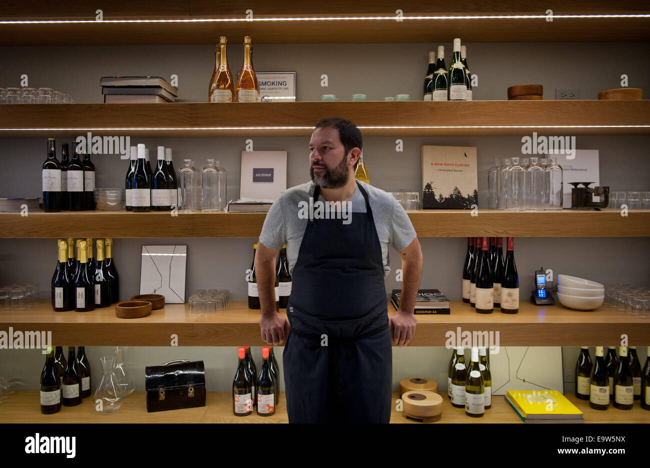 Manhattan, New York, USA. 25th Oct, 2014. Chef ENRIQUE OLVER in his new ...