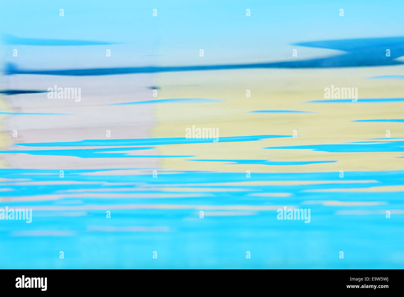 A close up of water reflection texture Stock Photo - Alamy
