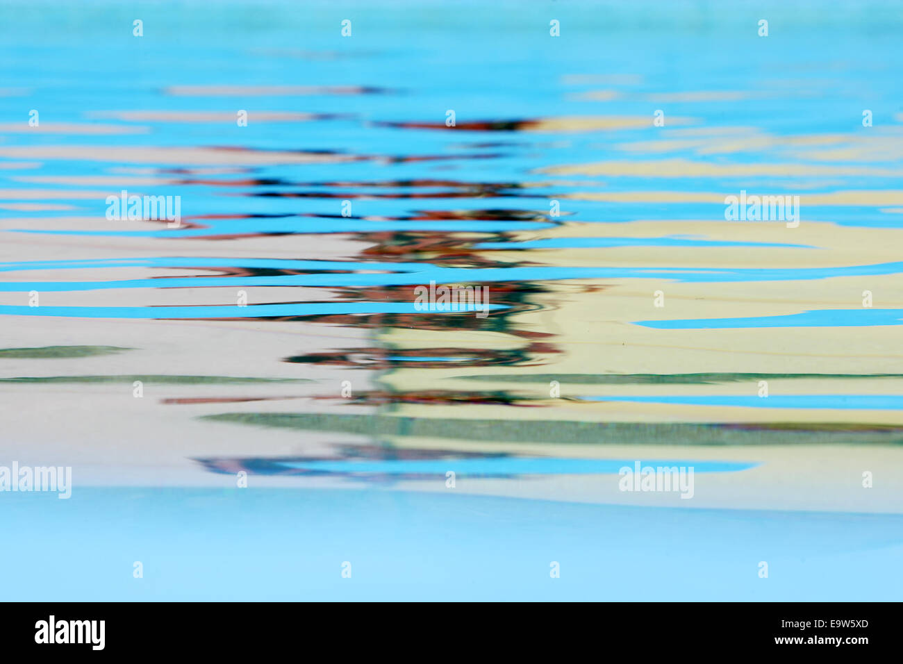 A close up of abstract water reflection texture Stock Photo - Alamy