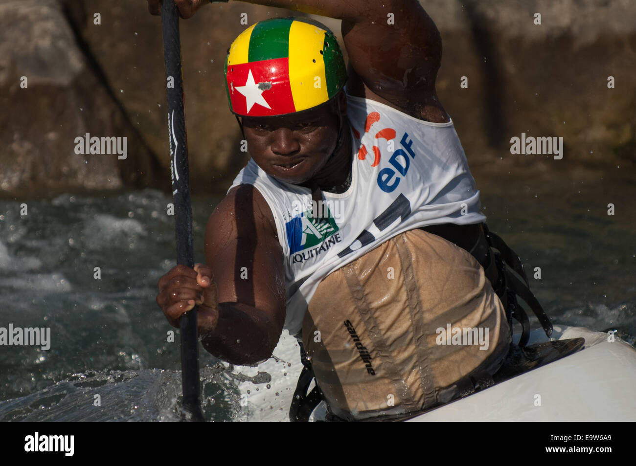 pau world canoe kayak championship Stock Photo - Alamy