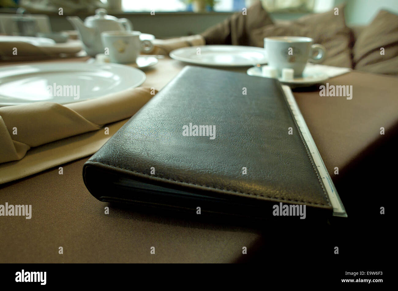 Bar cafe menu cover background hi-res stock photography and images - Alamy