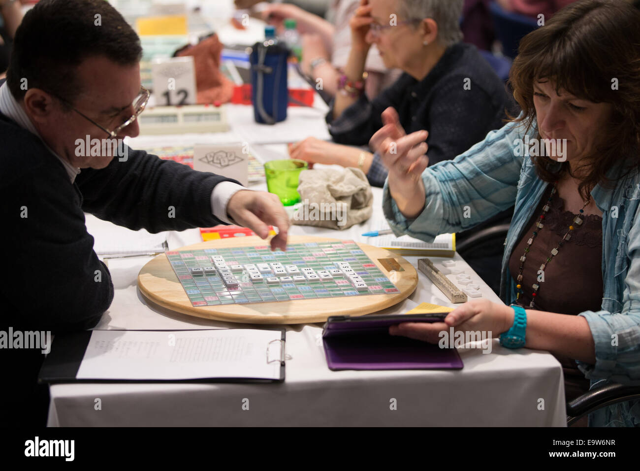 National scrabble championship hi-res stock photography and images - Alamy