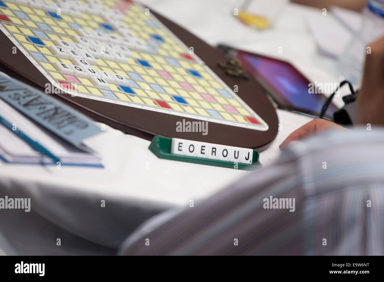 National scrabble championship hi-res stock photography and images - Alamy