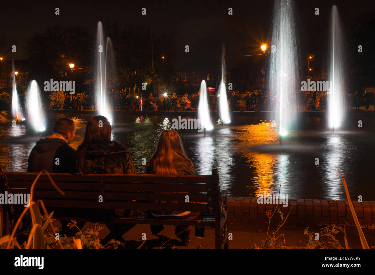 Sunderland UK, 2nd Nov 2014, The last night of the Sunderland ...