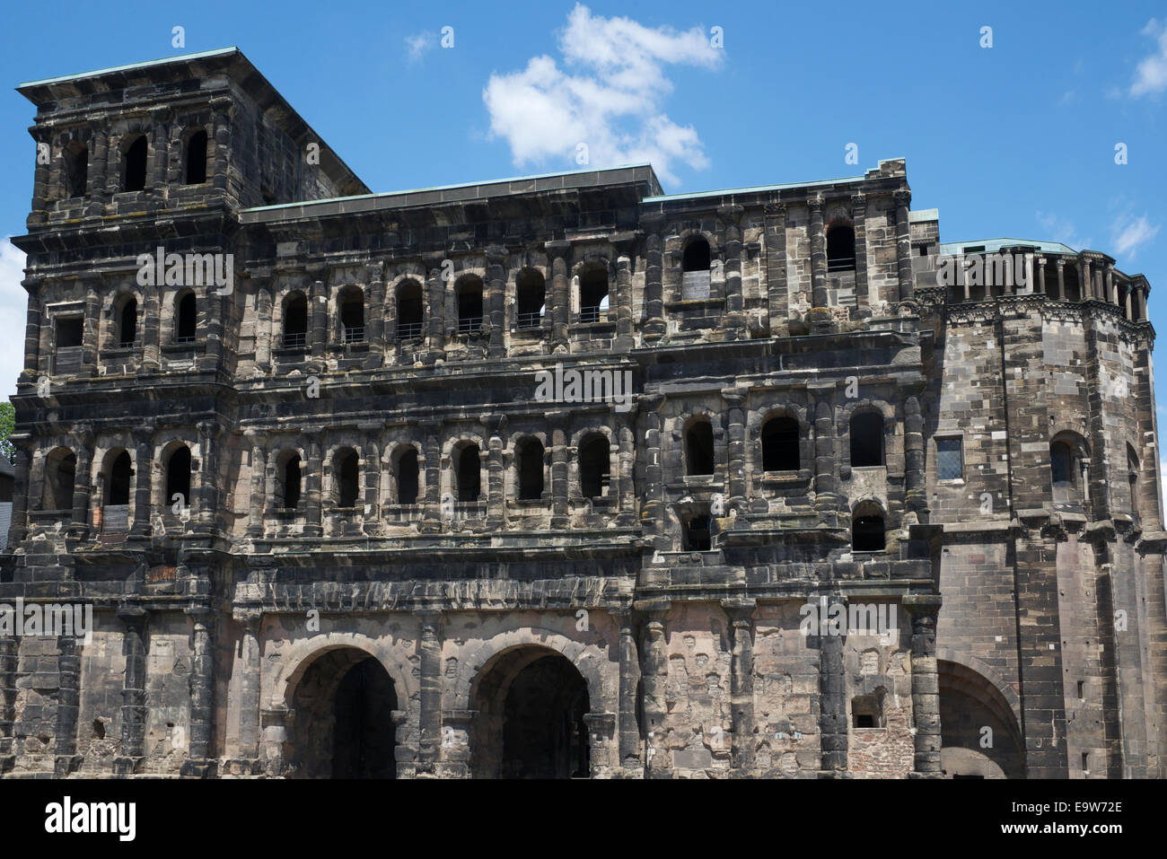Porta Nigra Trier Upper Mosel Valley Germany Stock Photo - Alamy