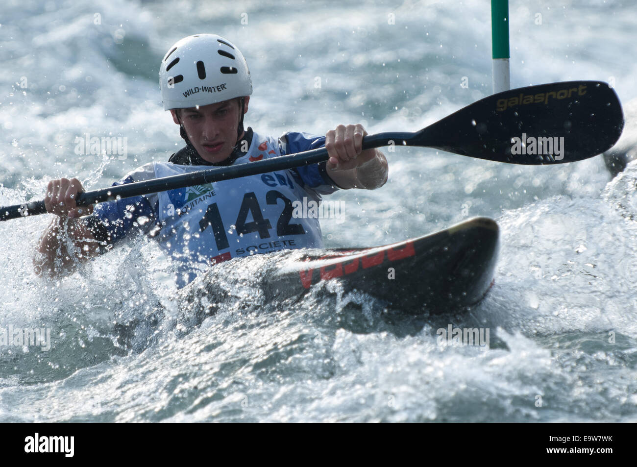 pau world canoe kayak championship Stock Photo - Alamy