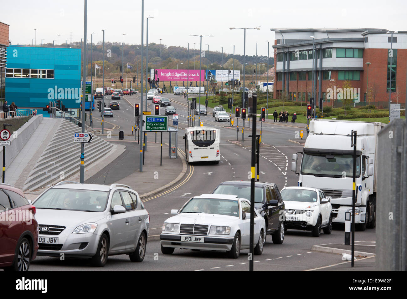 Longbridge lane looking towards a38 hi-res stock photography and images ...