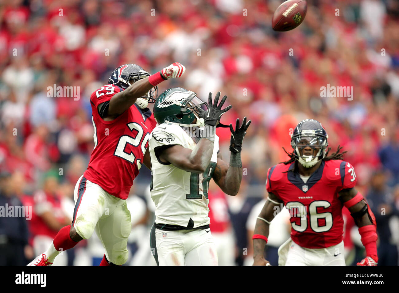 Houston, Texas, USA. 2nd November, 2014. Philadelphia Eagles wide ...