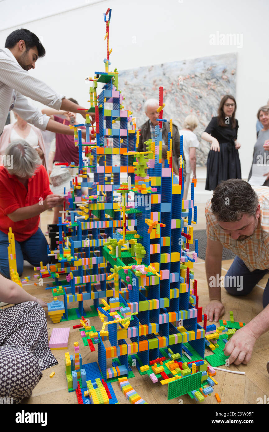 RA Lego Architecture Challenge, Royal Academy of Arts, London. City by ...