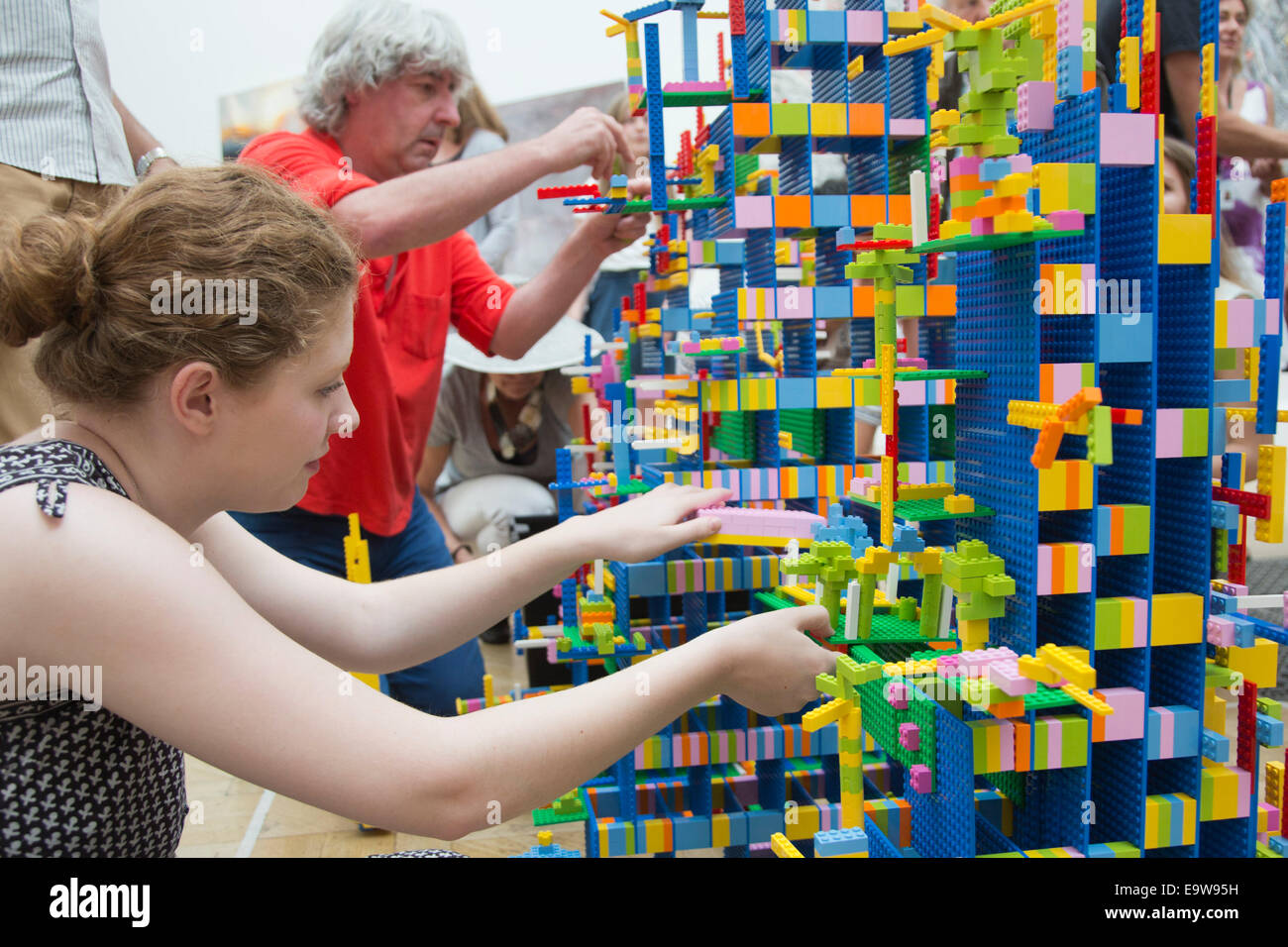 RA Lego Architecture Challenge, Royal Academy of Arts, London. City by ...