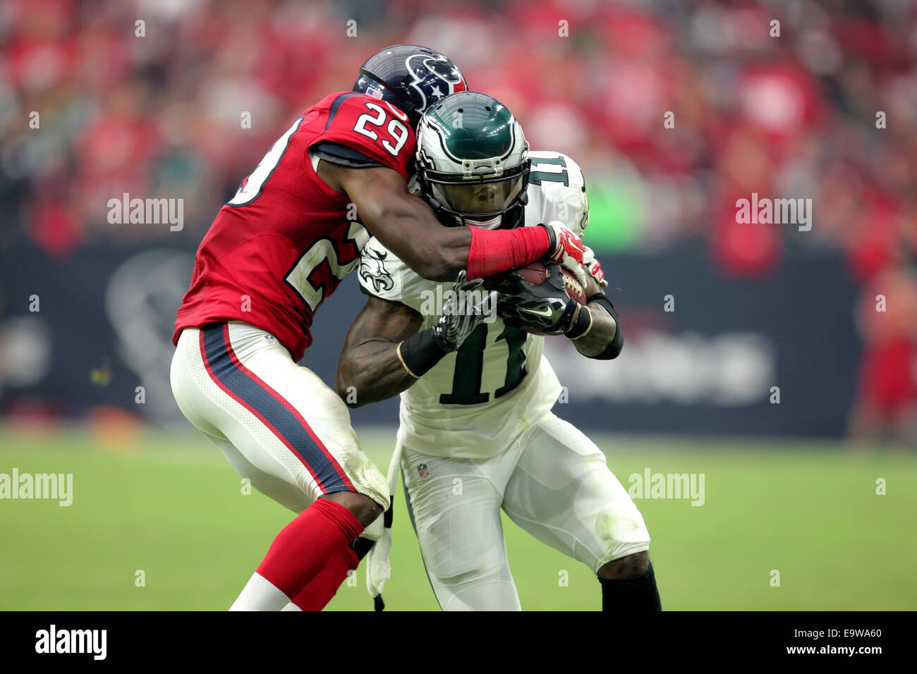 Houston, Texas, USA. 2nd November, 2014. Philadelphia Eagles wide ...