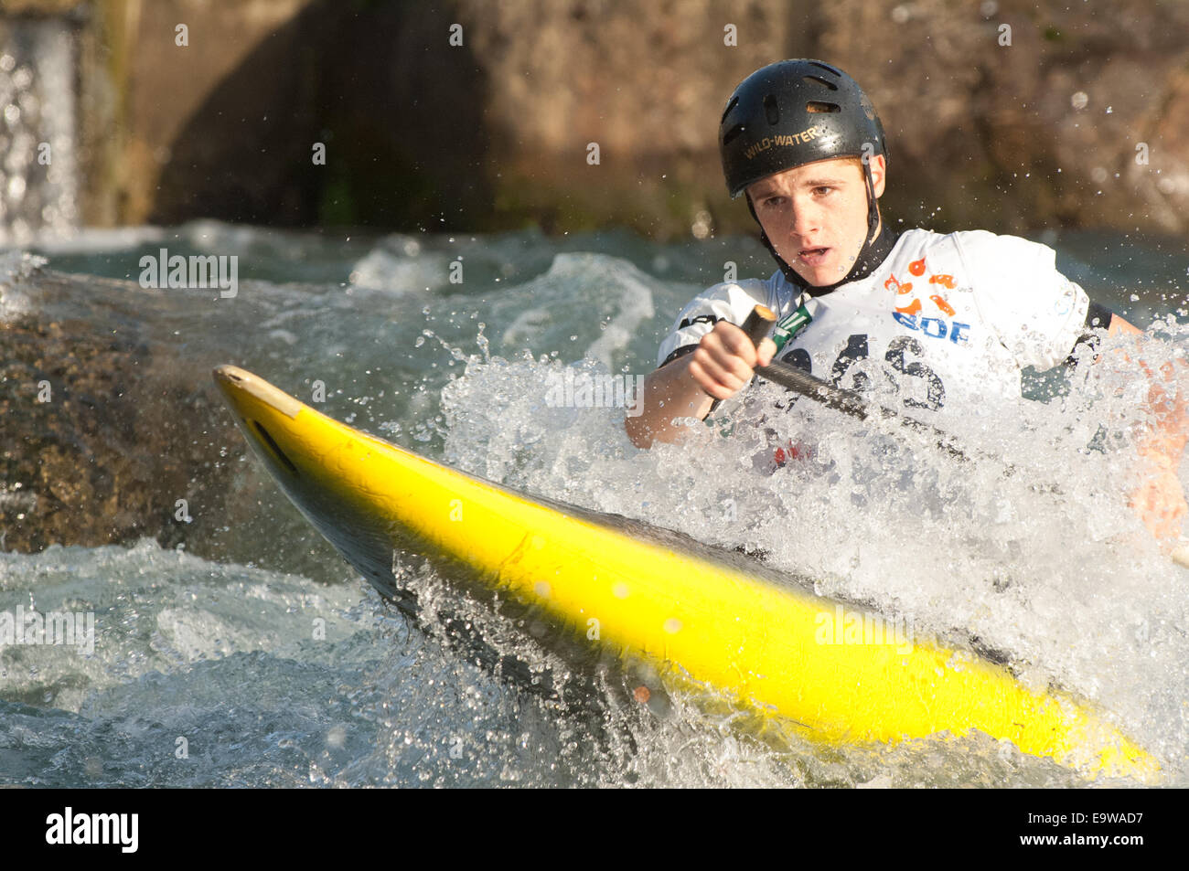pau world canoe kayak championship Stock Photo - Alamy