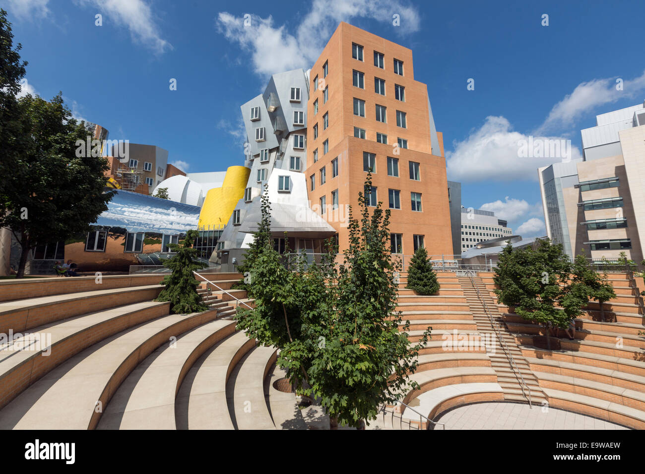 Auditorium in the Ray and Maria Stata Center or Building 32, designed ...