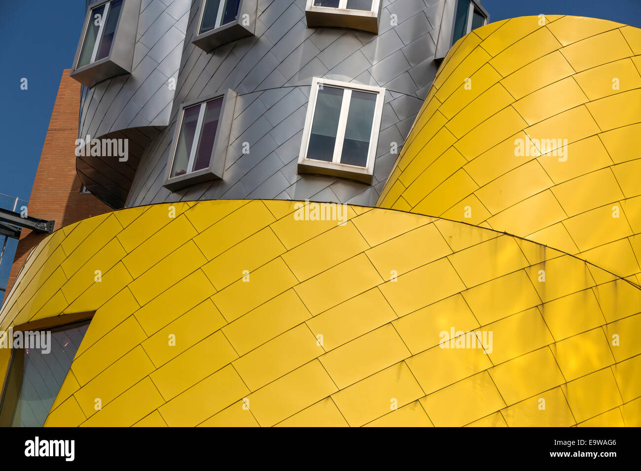 The Ray and Maria Stata Center or Building 32, designed by Frank Gehry ...