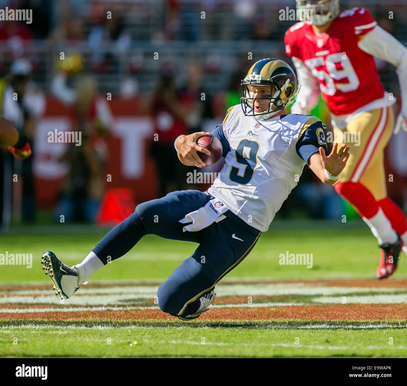 San Francisco, California, USA. 02nd Nov, 2014. St. Louis Rams ...