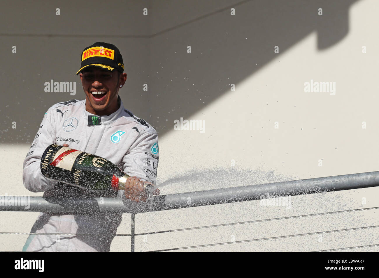 F1 action winner hi-res stock photography and images - Alamy