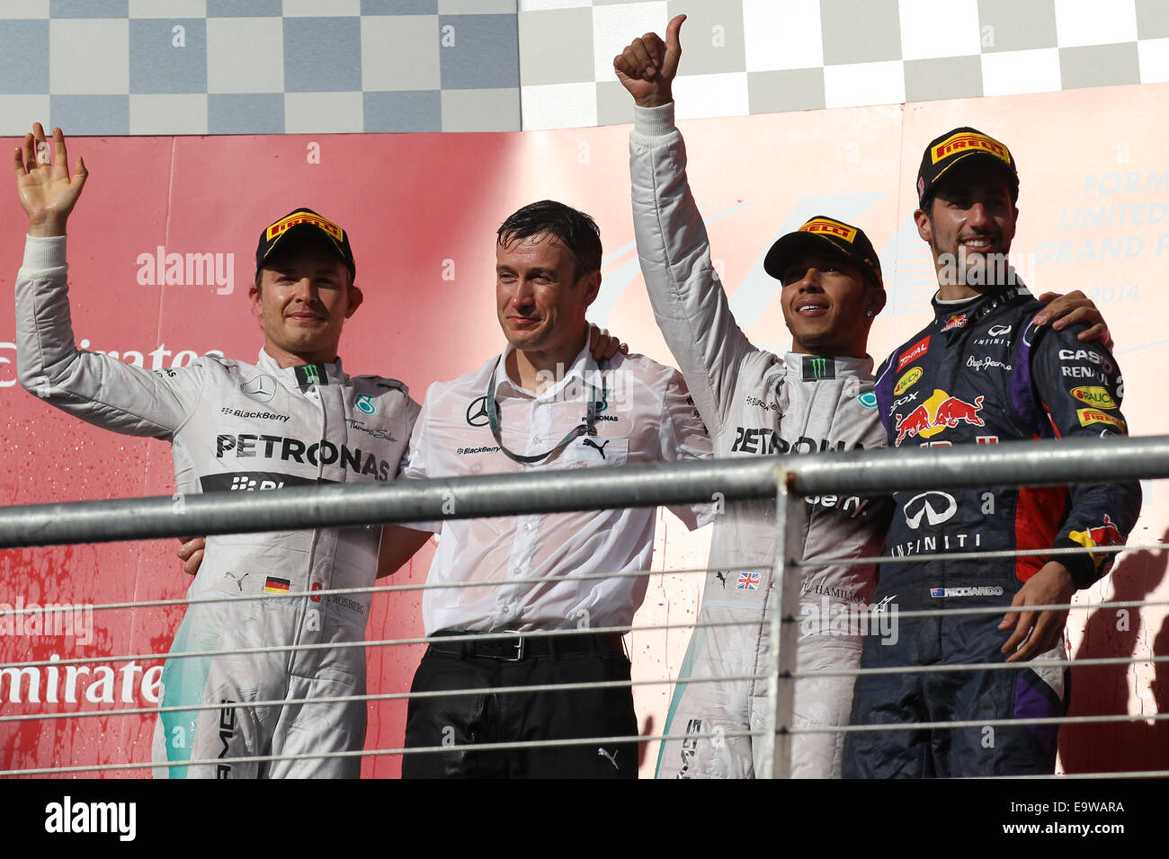 Austin Texas, USA. 02nd Nov, 2014. FIA Formula One World Championship ...