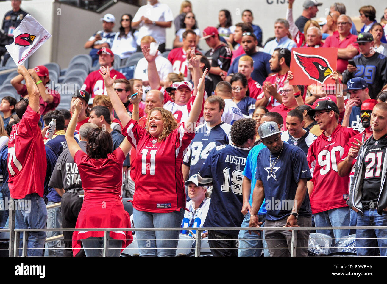 Arizona cardinals fans hi-res stock photography and images - Alamy