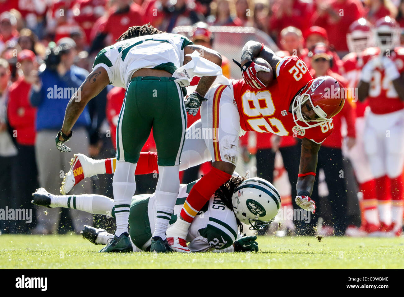 Kansas City, MO, USA. 2nd Nov, 2014. Kansas City Chiefs wide receiver ...