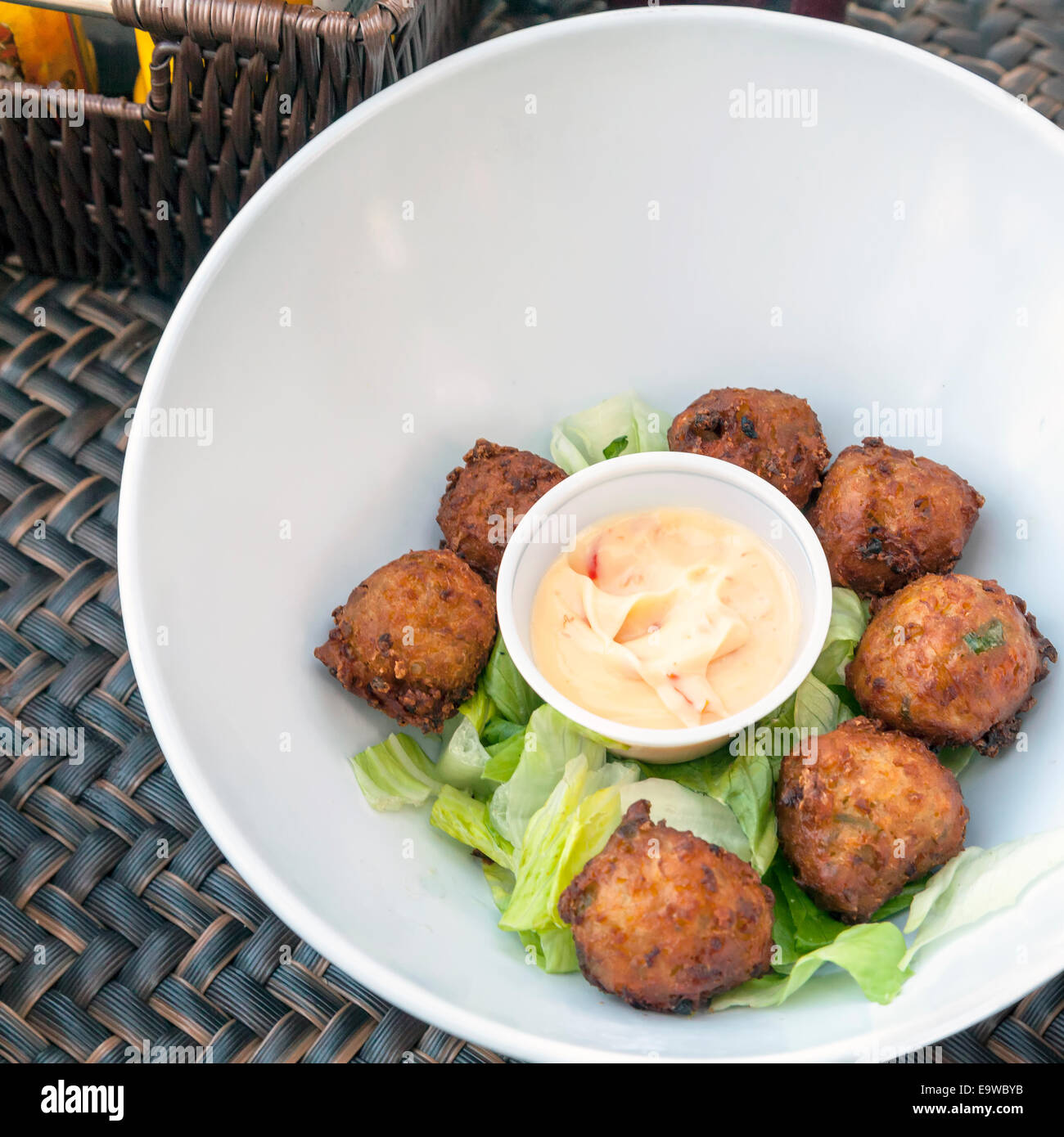 Conch Fritters Uncooked