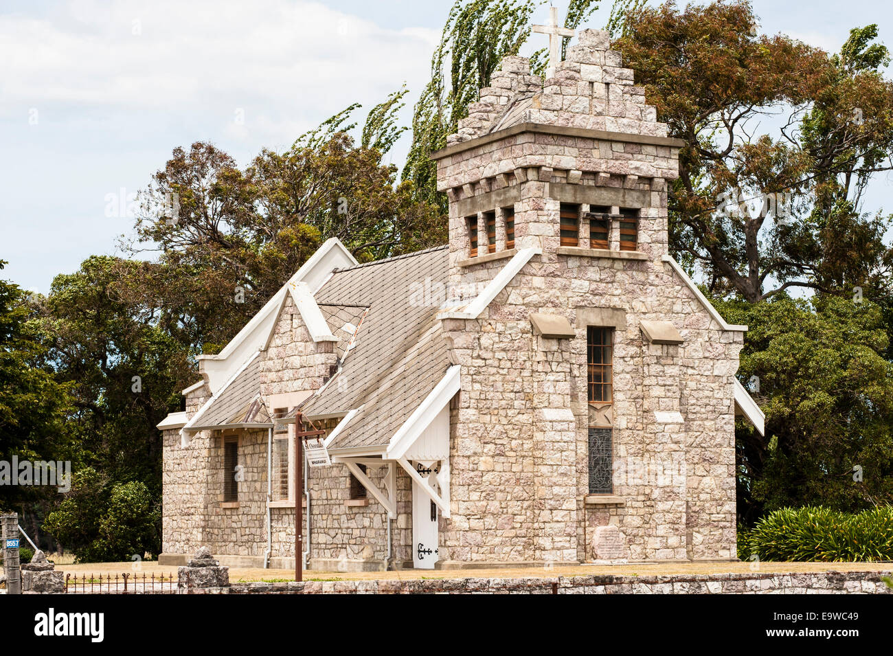 St Oswald's Church, Wharanui, New Zealand Stock Photo - Alamy
