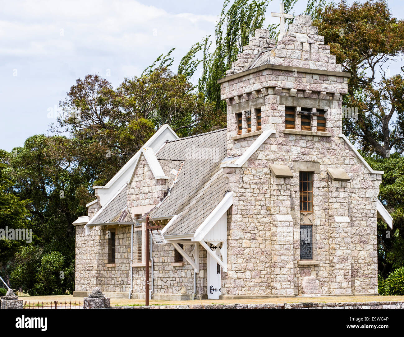 St Oswald's Church, Wharanui, New Zealand Stock Photo - Alamy
