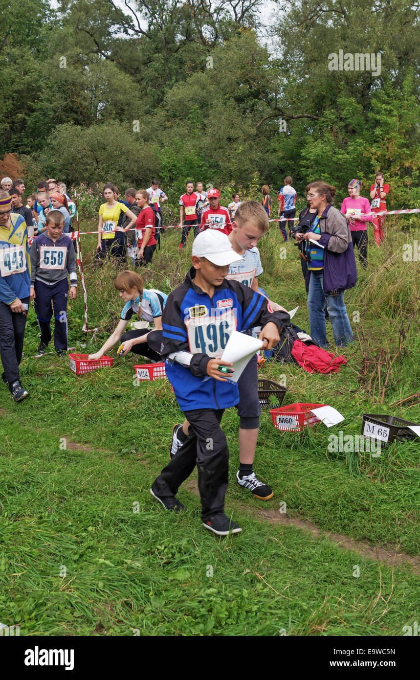XXXIII open sport orienteering competitions, devoted to P. M. Masherov ...