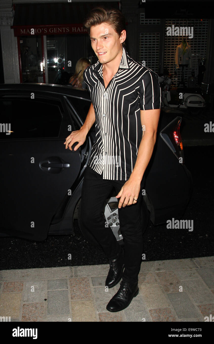 Prada afterparty at the Chiltern Firehouse restaurant in Marylebone ...