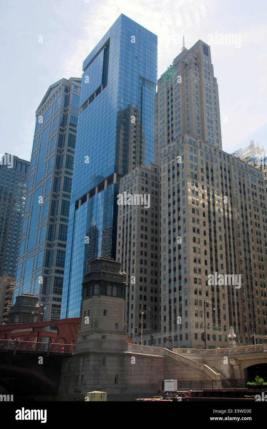 Chicago Buildings. Architecture Stock Photo - Alamy