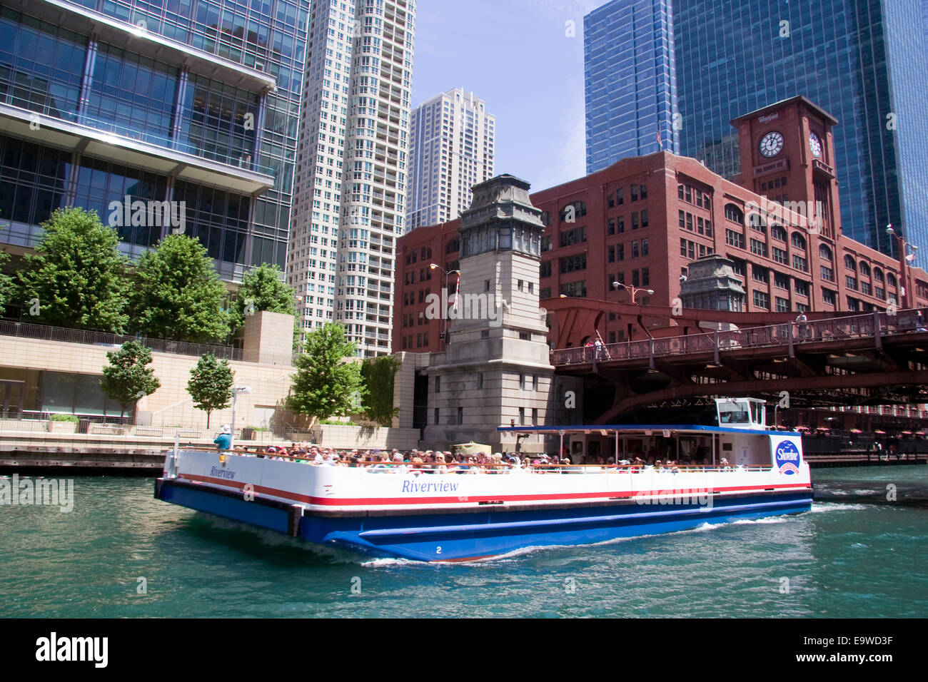 Chicago Buildings. Architecture Stock Photo - Alamy