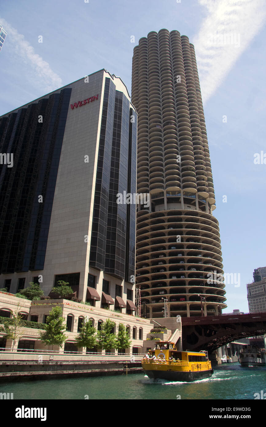 Chicago Buildings. Architecture Stock Photo - Alamy