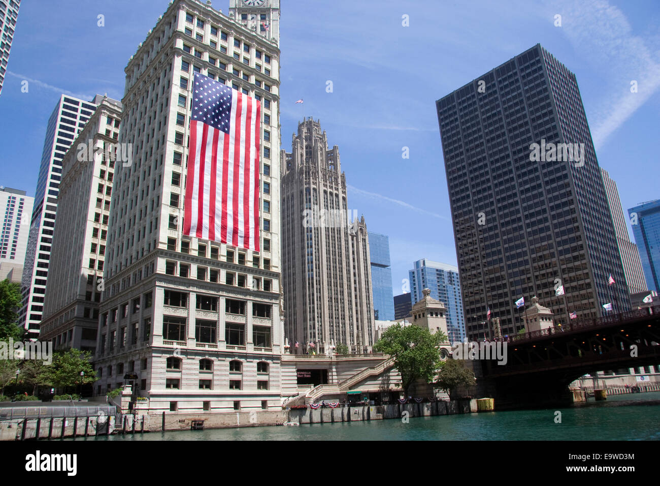 Chicago Buildings. Architecture Stock Photo - Alamy
