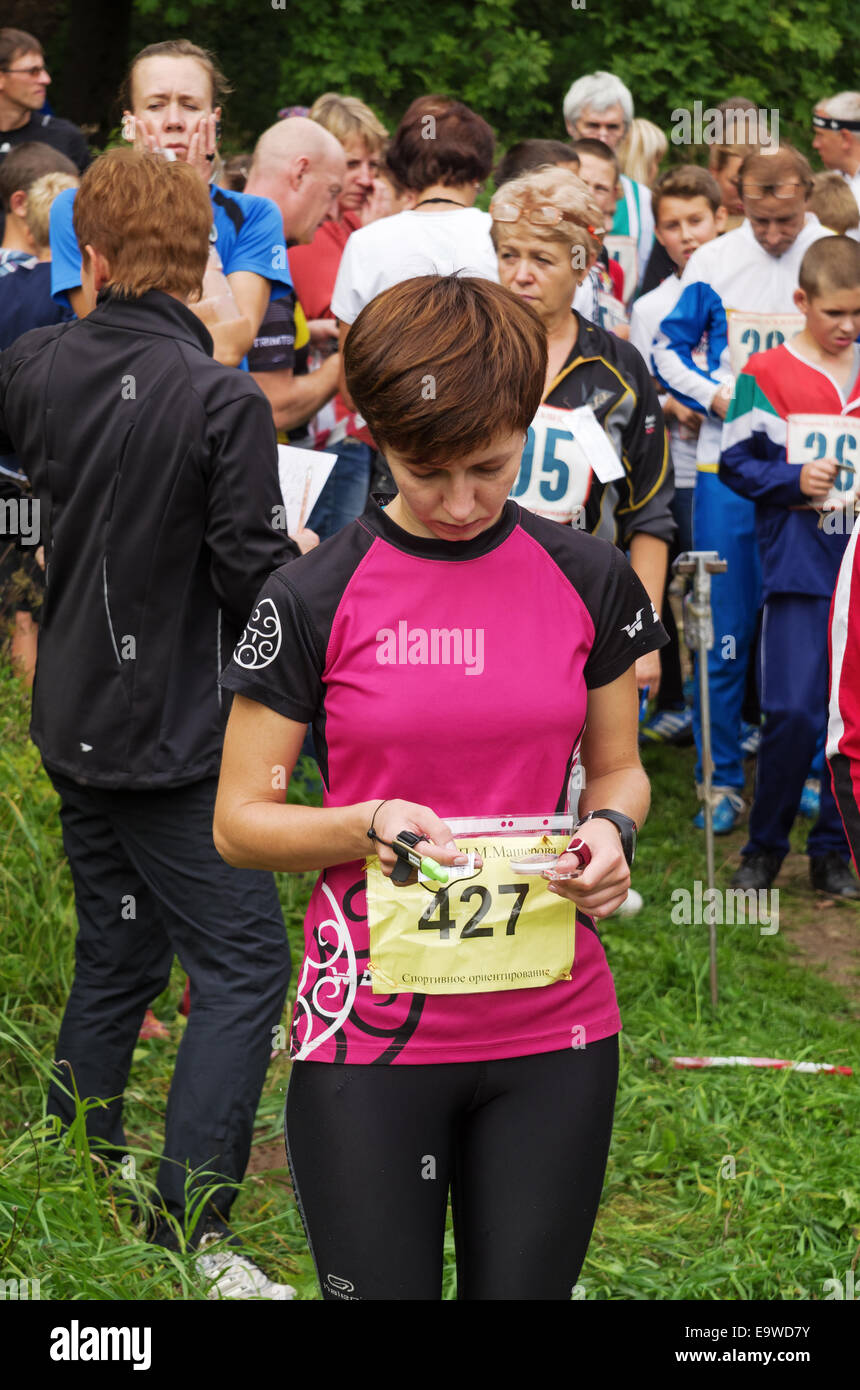 XXXIII open sport orienteering competitions, devoted to P. M. Masherov ...