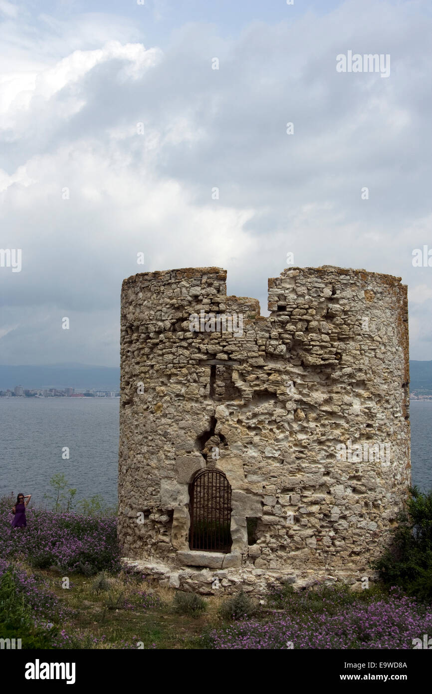 Nesebar (Mesembria) Fortress Stock Photo - Alamy