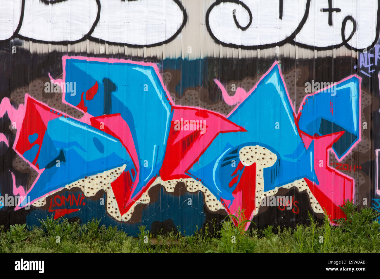 Large graffiti at wall hi-res stock photography and images - Alamy