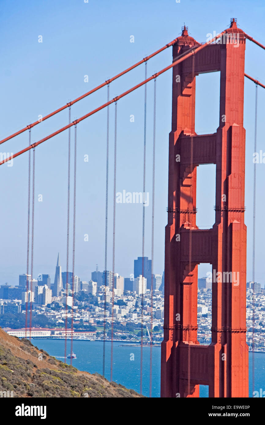 Skyline golden gate bridge hi-res stock photography and images - Alamy