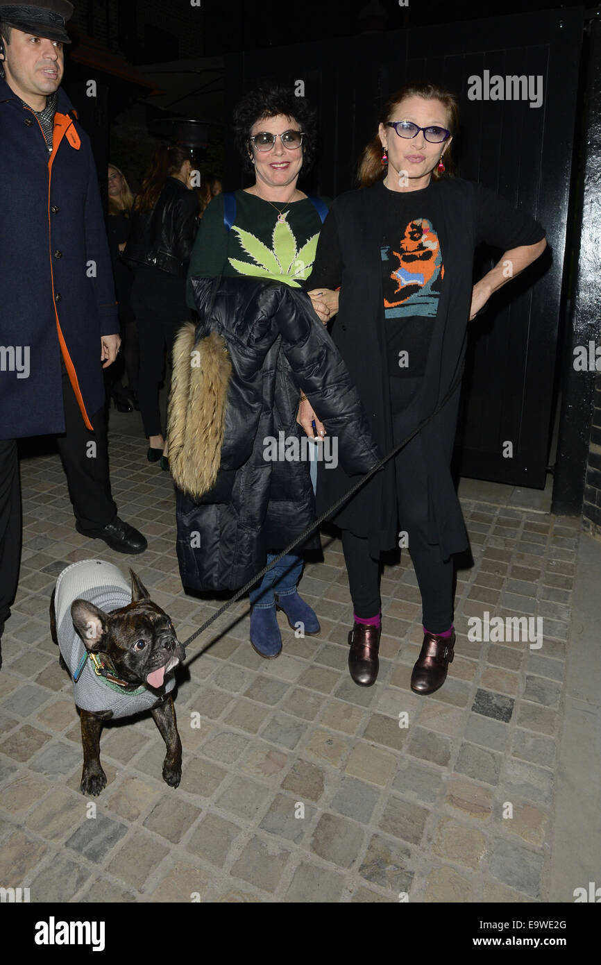 Prada afterparty at the Chiltern Firehouse restaurant in Marylebone ...